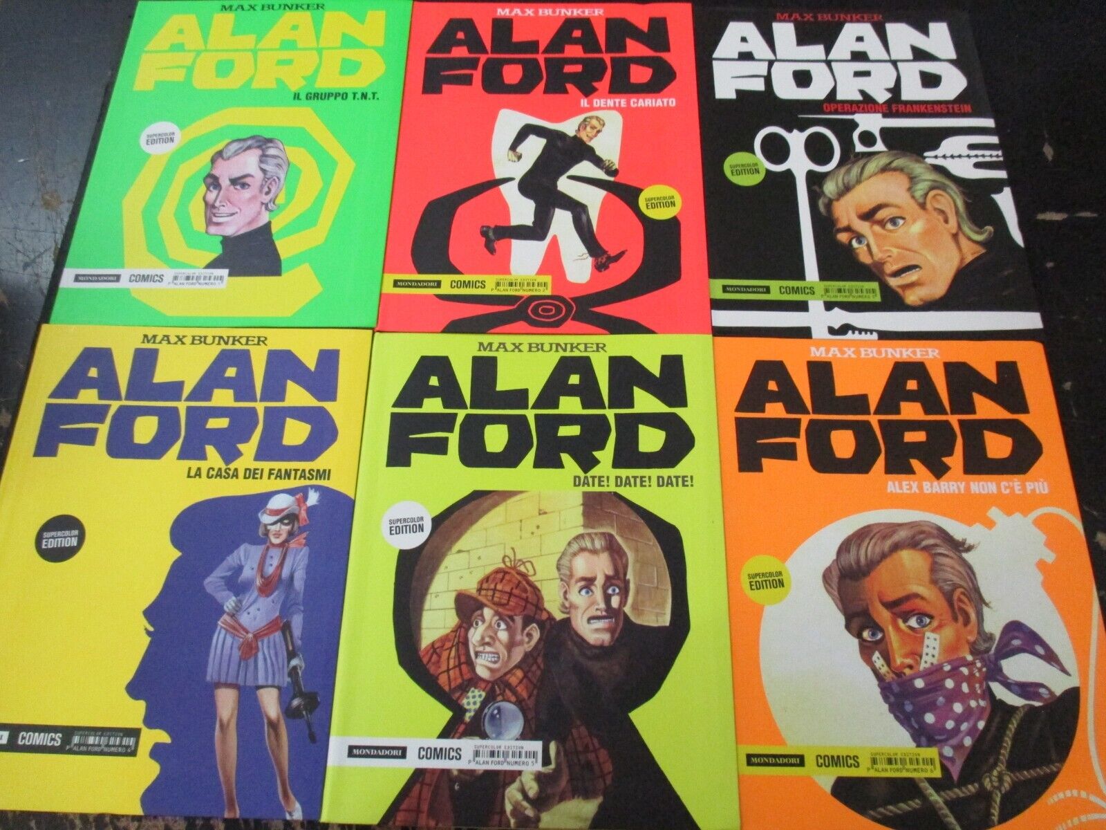 Alan Ford Supercolor Edition 1/24 - Mondadori Comics - Serie Completa ...